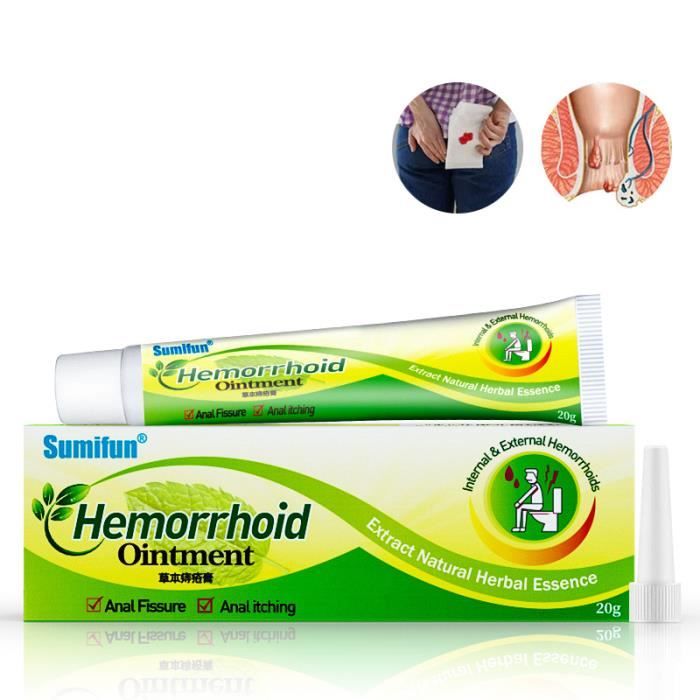 Pommade pour hémorroïdes, fissure anale, démangeaisons anales, 20g ...
