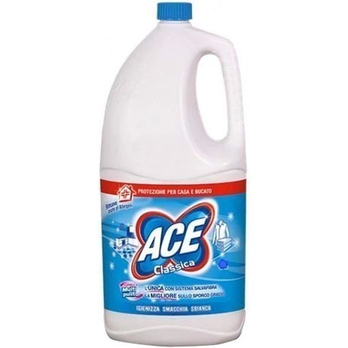 Détergent Liquide Machine À Laver Classique Ace 4 L Javel Double Action Linge[H1048] - Cdiscount ...