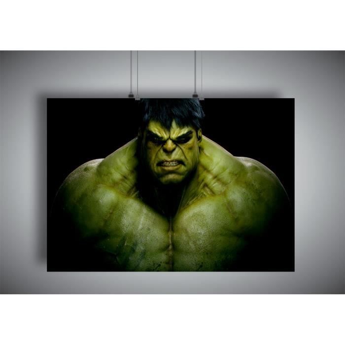 Poster HULK SUPER HERO COMICS Art - A4 (21x29,7cm) - Cdiscount Maison