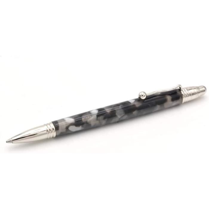 Lépine Atelier Stylo bille rétractable Indigo noir granite avec ...