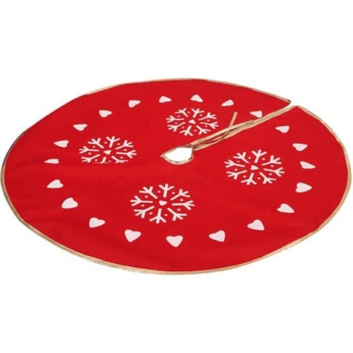 Couvre Pied Noël Jupe De Sapin De Noël Classique À Motif De Chariot De ...