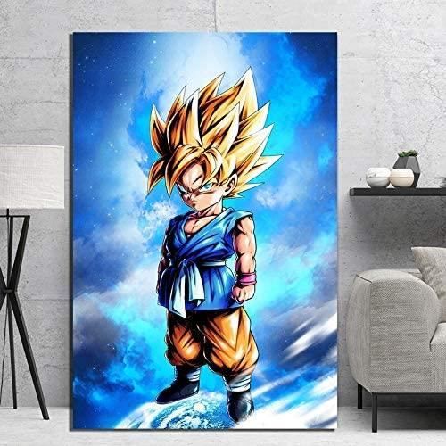 LgD-545 5D DIY Dragon Ball Goku Diamant Peinture Plein Diamant Ensemble ...