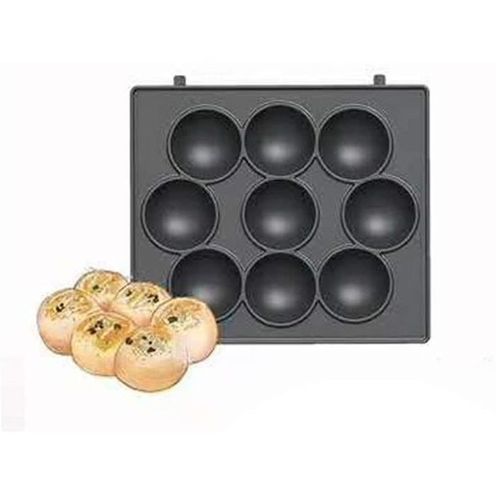Mini Waffle Machine Maker Gaufrier Belge Avec Plaques Amovibles Double ...
