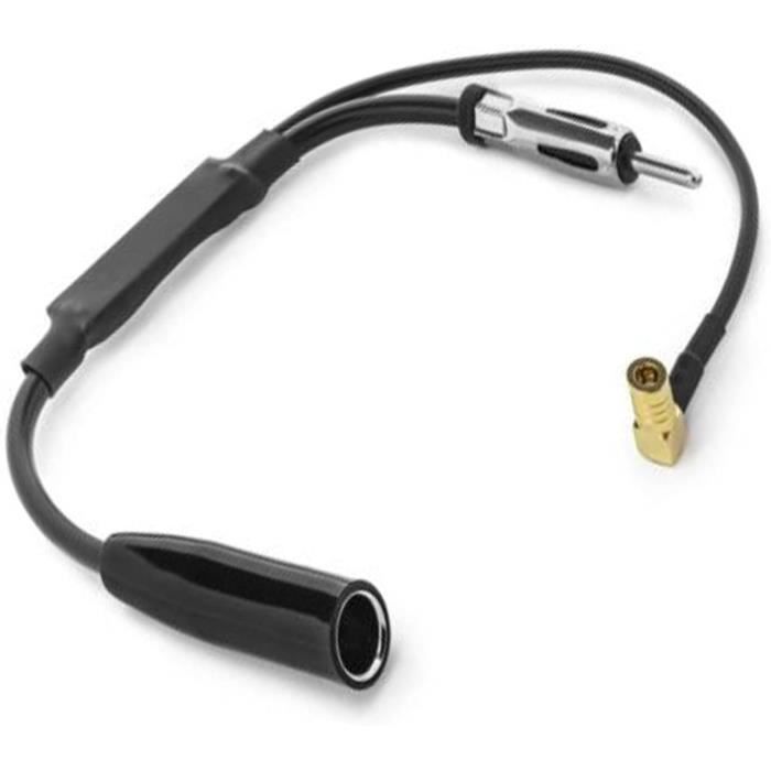 Antenne Voiture Splitter Dab Autoradio Antenne Câble Din Plug Smb Am-Fm ...