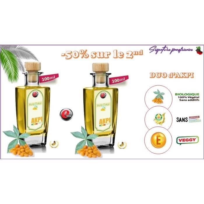 Huile d'akpi offre limitée -50% sur le second produit - Cdiscount Au ...