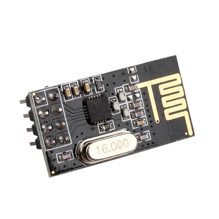 Module émetteur-récepteur - NRF24L01 - 2.4GHz - Pack de 10 - Faible consommation - Programmable ...