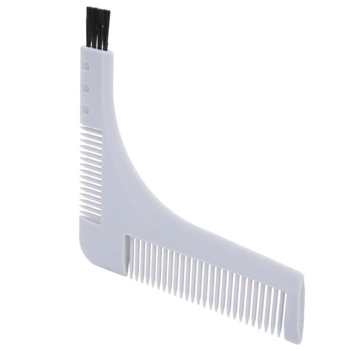Hililand forme de moustache Men Beard Shaping Peigne Guide de coupe de ...