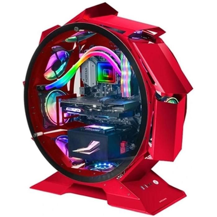 Boîtier PC Gaming - Mars Gaming - MCORB Rouge - Micro-ATX XL - Double ...