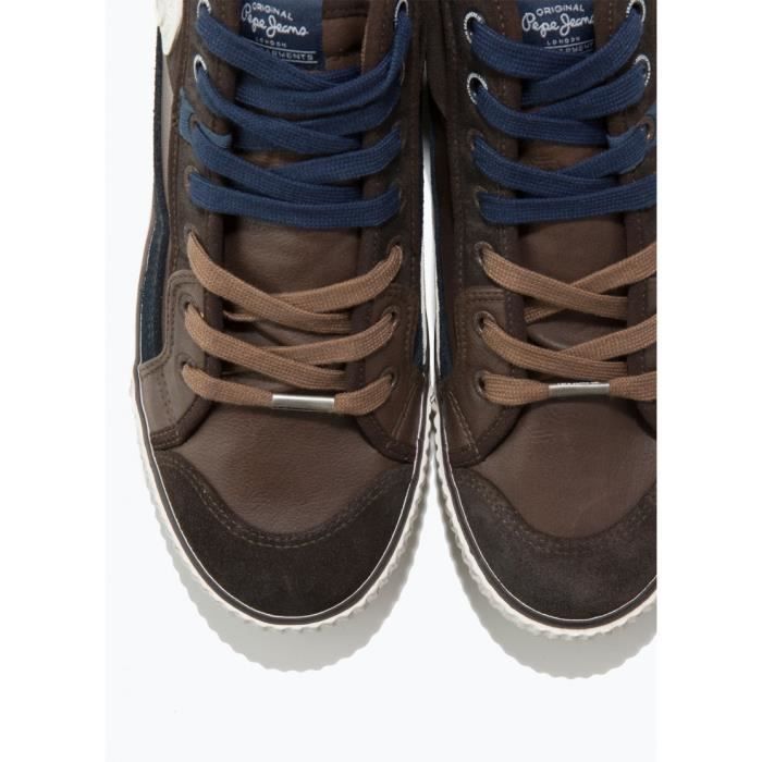 Pepe Jeans INDUSTRY HALF BROWN Marron - Cdiscount Chaussures