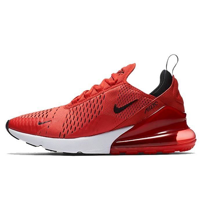 NIKE Air Max 270 Chaussures de course - Mixte - Rouge Rouge - Cdiscount ...