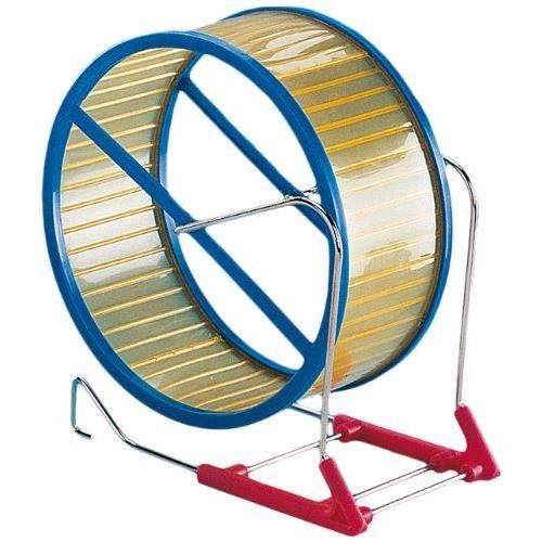 Roue pour hamster - Nobby - 25303 - Plastique - Ø 20 cm - Bleu ...