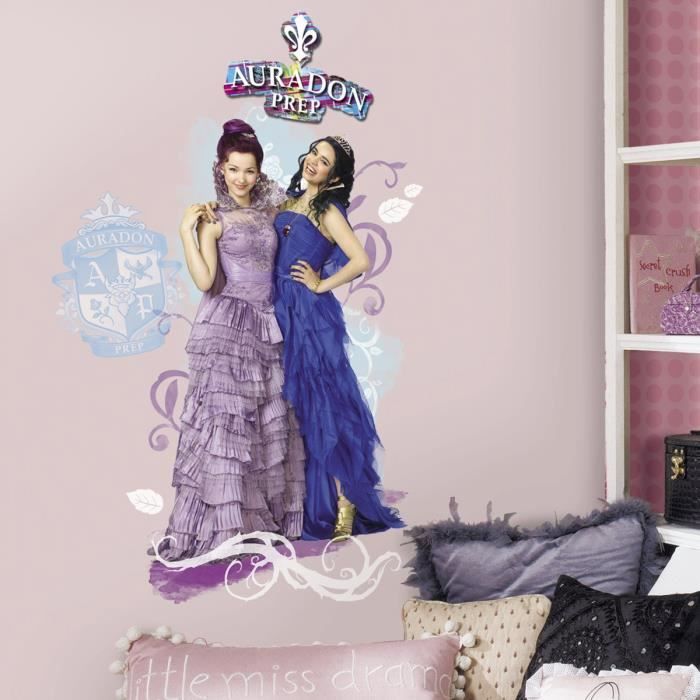 Stickers Mal & Evie Les Descendants Disney - Cdiscount Maison