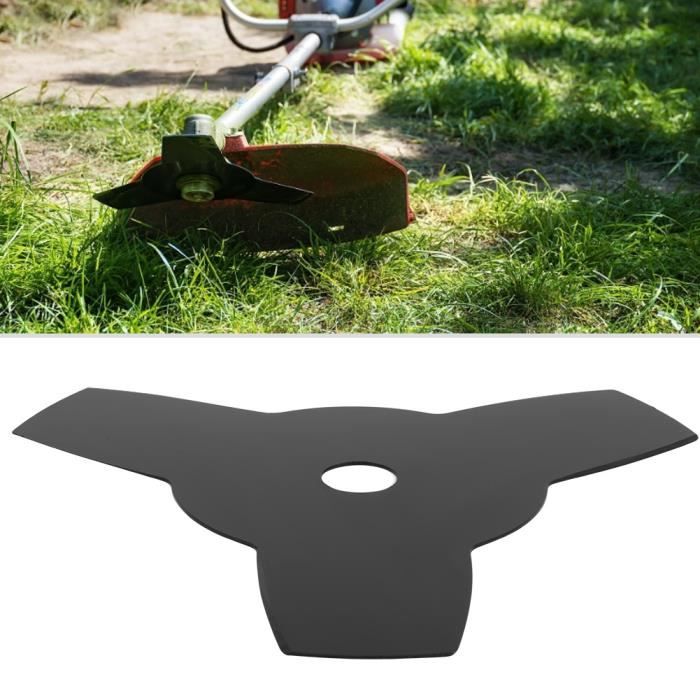 SALALIS Lame de débroussailleuse 2.0mm 3 dents en acier au manganèse débroussailleuse coupe ...