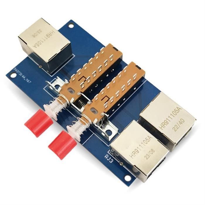 SéLecteur de Port RéSeau Câble de Commutation Interne et Externe Rj45 à ...