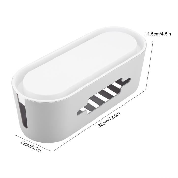 Sonew Boîtier de câble réseau Boîtier de câblage de finition de bande ...