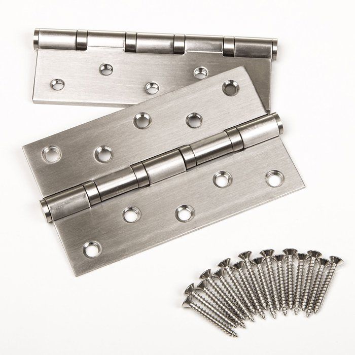 2 pièces SO-TECH® 127 mm Paumelle de Porte Charnière de Porte Acier ...