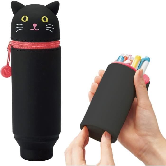 Trousse De 7,4 X 21,1 Cm (A7714-3) Chat Noir Medium: 2.4" X 7.8"[H735] - Cdiscount Bagagerie ...