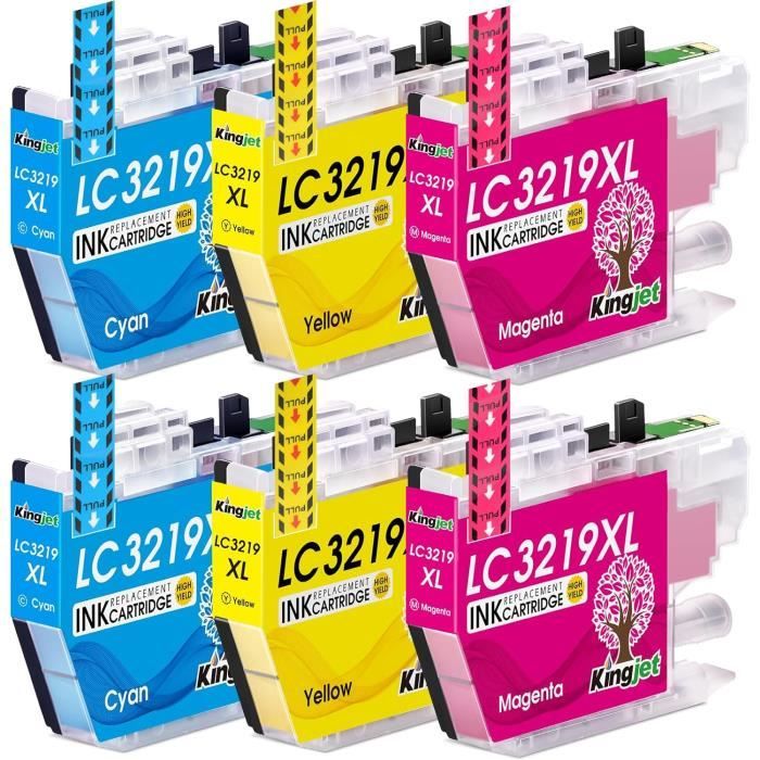 Lc3219Xl Lc3217 Cartouches D'Encre Pour Brother Lc3219Xl Compatible ...