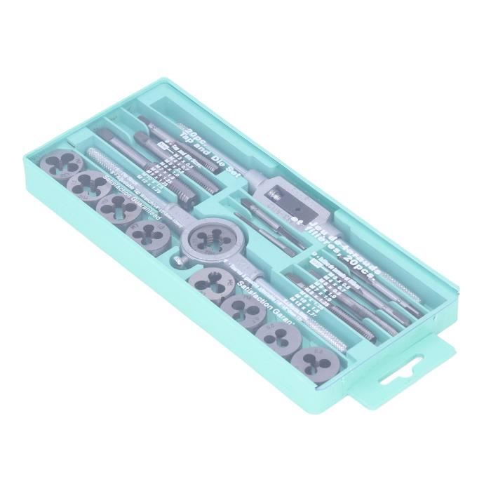 Jeu de matrices de taraud en acier à outils Matrice de Réparation de Voiture, Jeu de Matrices de ...