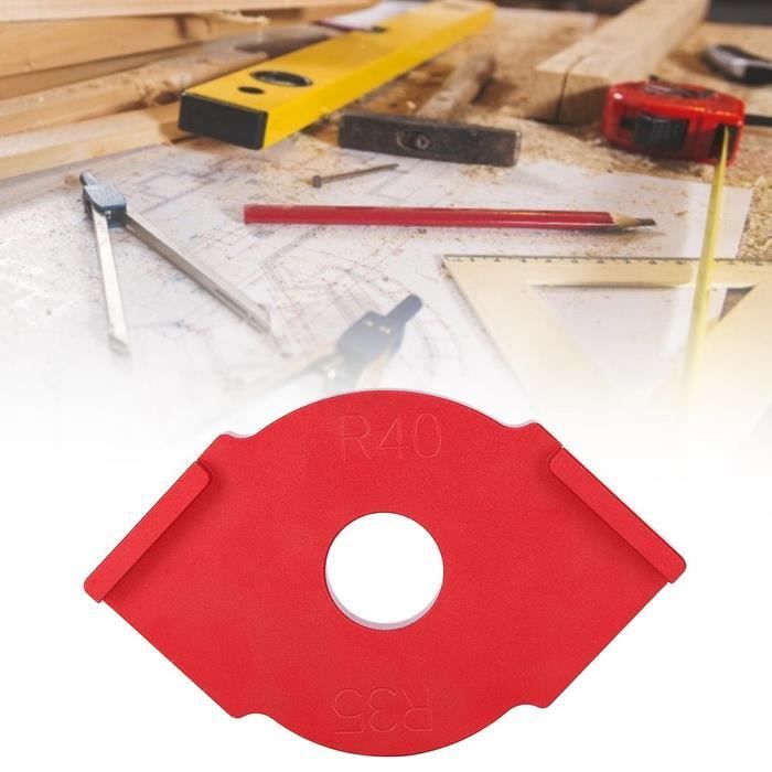 VBESTLIFE gabarit d'angle arrondi tenu à la main Gabarit d'angle ...