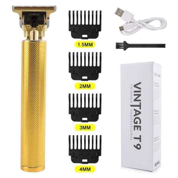 TW19813-Tondeuse à cheveux électrique T9 Rechargeable USB pour hommes,rasoir professionnel pour ...