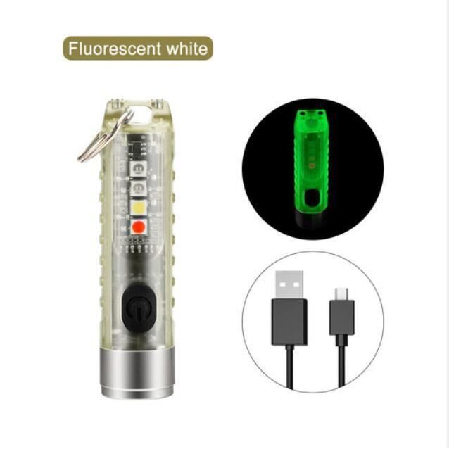 LAMPE DE POCHE,1pcs Fluorescent--Mini lampe torche de poche à LED UV ...