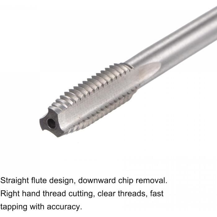 Filetage Fraisage Tarauds, 5-16-18 Unc Haute Vitesse Acier (Hss) 3 ...