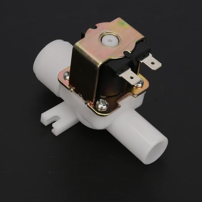 Duokon Électrovanne Electrovanne en plastique 3/4, Electrovanne 12V ...