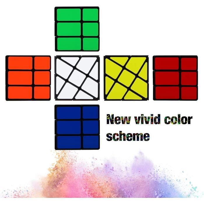 Coolzon Speed Magic Cube Fenghuolun 3x3, Cube Magique 3x3 avec ... Coolzon Speed Magic Cube Fenghuolun 3x3, Cube Magique 3x3 avec ...