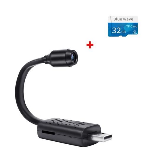 Caméra miniature,Mini caméra de Surveillance IP Wifi Full HD 1080P P2P ...