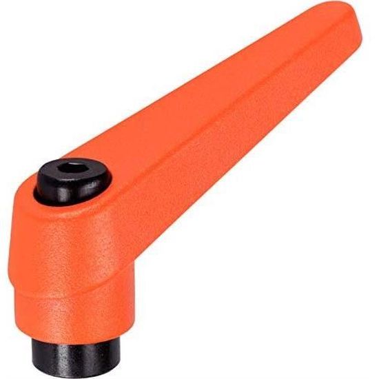 HALDER Levier de serrage réglable Orange d1 = 18 mm / d2 = M8 - 24400.0321 - Cdiscount Bricolage