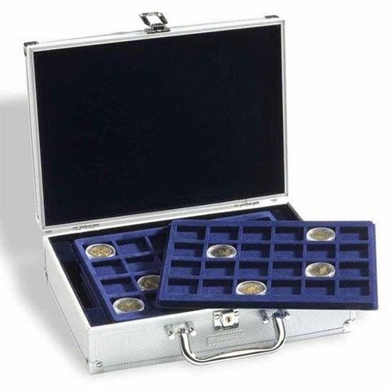 Valisette Numismatique pour 144 Pièces de 2 Euros sous Capsules, 6 ...