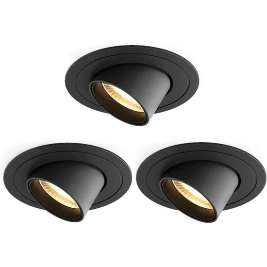 Spot Led Encastrable,Led Spot Encastré Extra Plat 7W Equivalent 60W ...