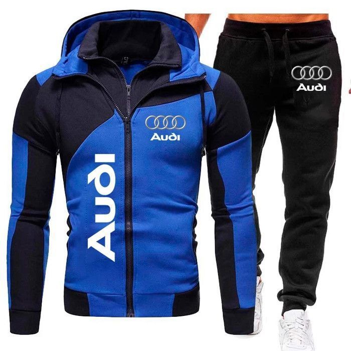 Sweat à capuche avec de voiture Audi pour homme,veste ChimBomber,veste ...