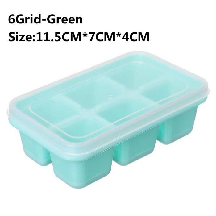 Mini bac à glace en Silicone,160 grilles,Cubes pliables,brise-glace ...