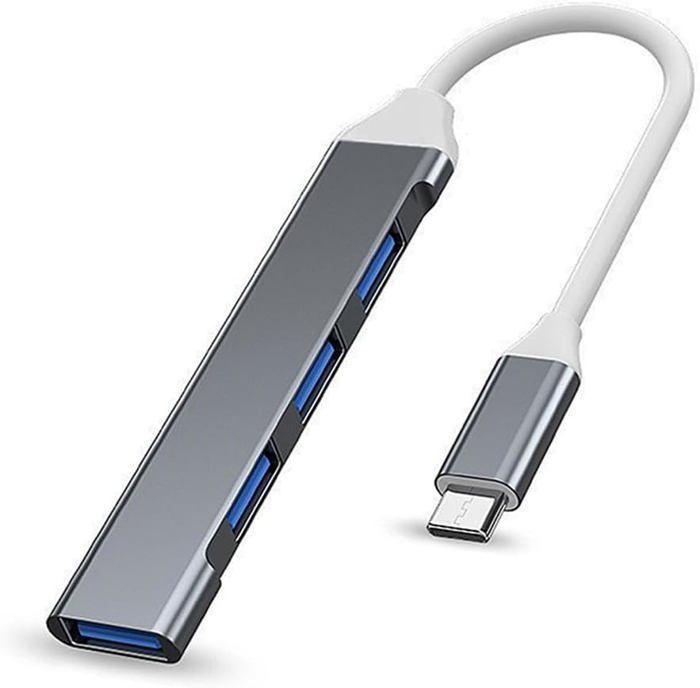 Hub USB C Multi USB 4 Ports,avec 1 USB 3.0 5Gbps et 3 USB 2.0 ...