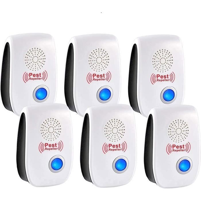 Ultrason Anti Moustique6 Pack Rpulsif Ultrason Anti-Rongeurs ...