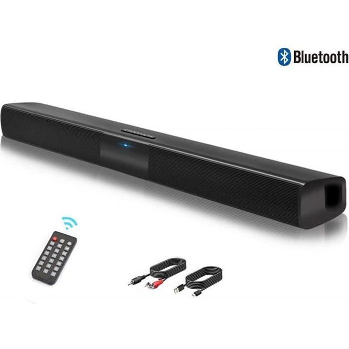 Barre de son, Haut-parleur, Bluetooth Haut-Parleur Filaire et sans Fil ...