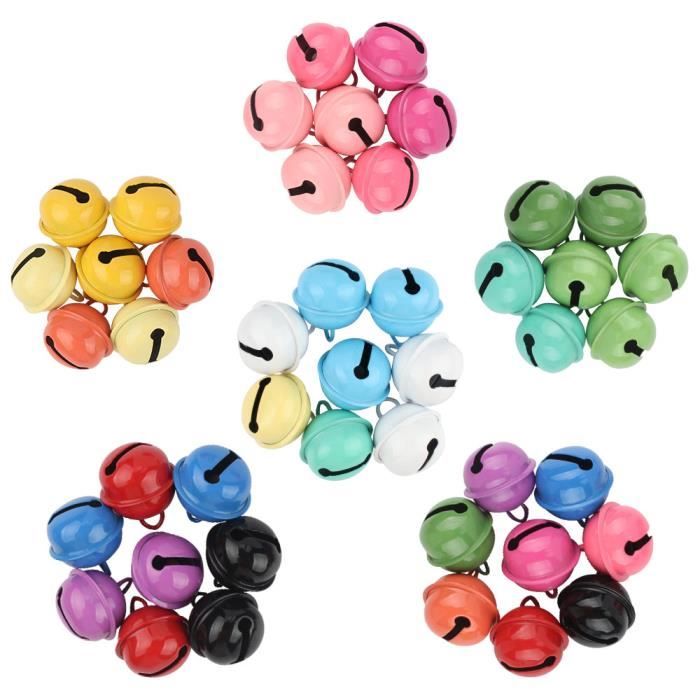 AIPAIDE 45pcs Petites Clochettes Grelots Cloche de Noël Mini clochettes ...
