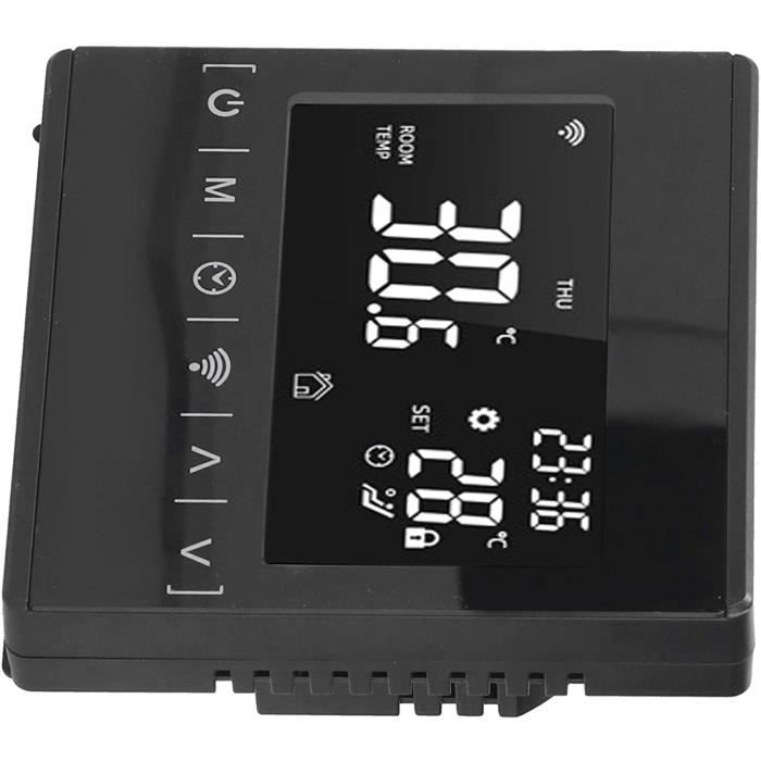 Thermostat, Contrôleur de Température Intelligent WiFi Thermostat de Chauffage électrique pour ...