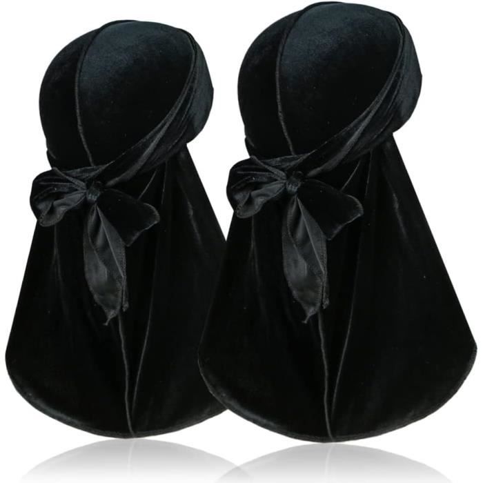 Lot De 2 Enveloppes En Velours Pour 360 Vagues Silky Do Rag Durag Avec ...