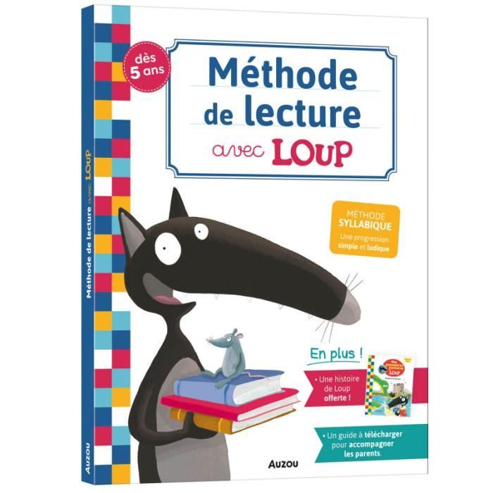 Livre pour apprendre à lire avec Loup Auzou - Progression fine des sons ...