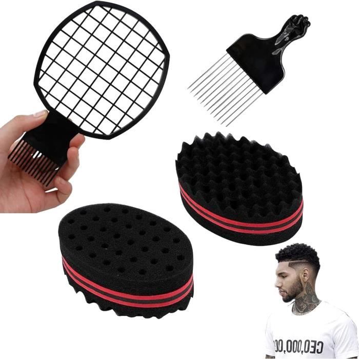 Paquet De 4 Éponge Brosse Cheveux, Brosse À Cheveux Éponge, Outil De ...