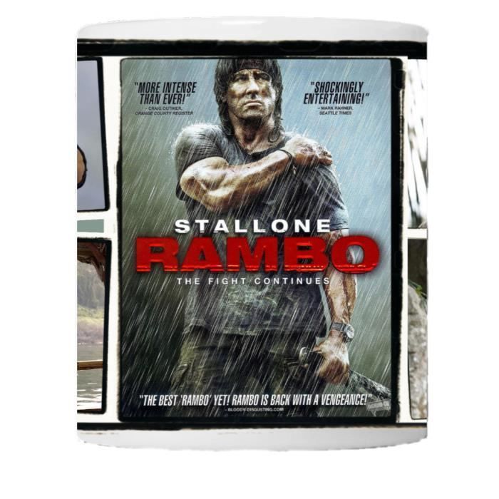 Mug collection Cinéma - Film - Rambo IV John Rambo - Cdiscount Maison