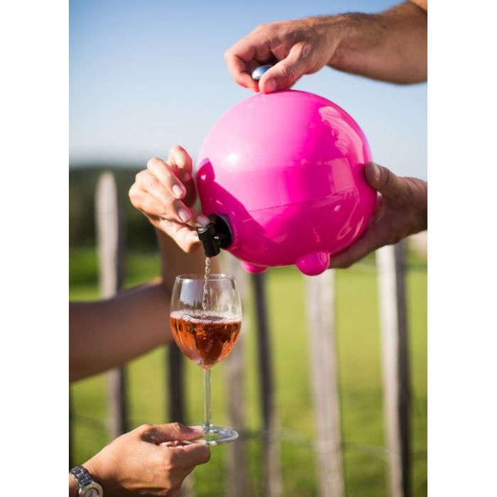 Fontaine à vins en cubis laboul rose 3 litres - La cave Cdiscount