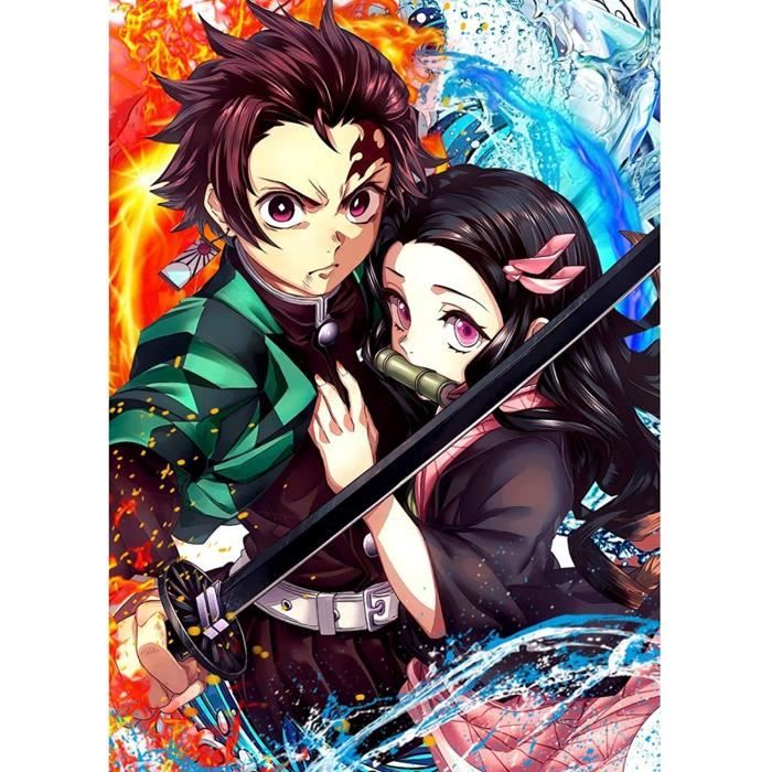 YYD-2747 5D Diamond Painting Pictures Demon Slayer Art Painting 5D ...
