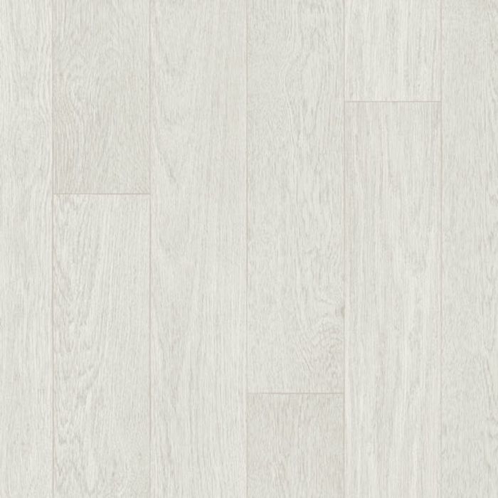 Sol PVC Sous Couche Textile - Parquet Chêne Grain fin - Blanc gris ...