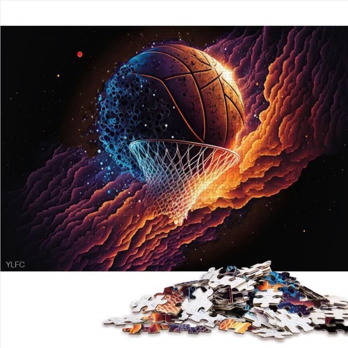 1000 Piece Adult Puzzles Basketball Jigsaw Puzzle For Adults Premium ...