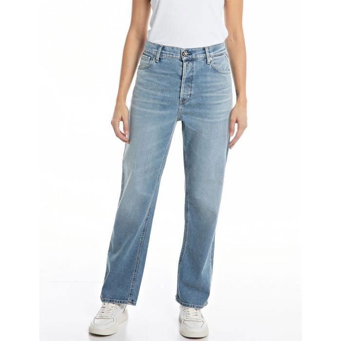 REPLAY WA493 Jaylie Rose Label Pack Jeans- Light Blue 010W Femme Light ...