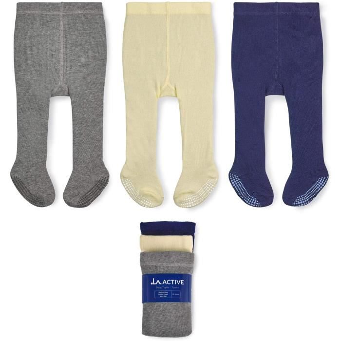 Collants Fille 3 Paires Bébé Enfant Bas âge Enfant Antidérapants ...